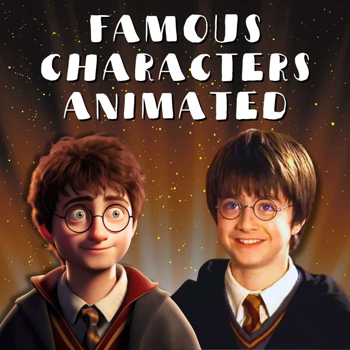 Iconic Movie and TV Characters Reimagined in the Magical World of Pixar